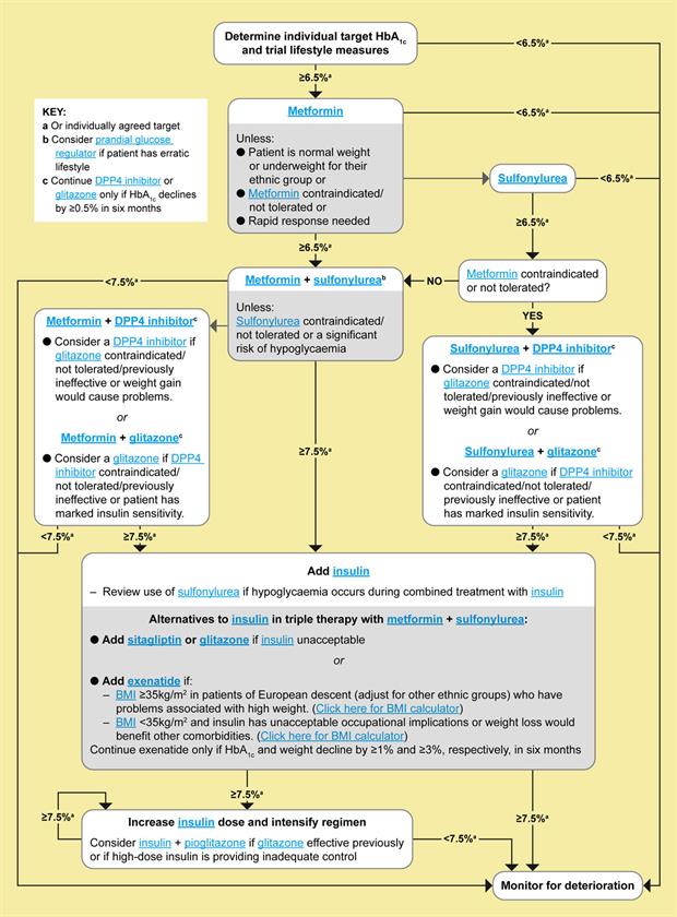 Management Of Type 2 Diabetes NICE Guideline MIMS Online Management Of Type 2 Diabetes NICE Guideline MIMS Online
