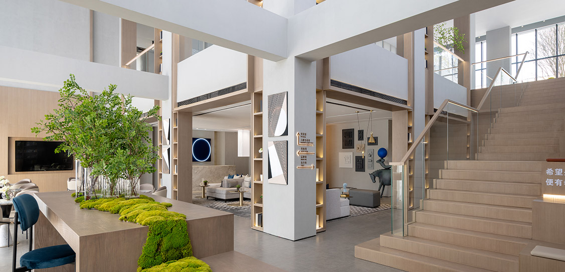 Endless Blue Life Hall - G&K International Design Institution