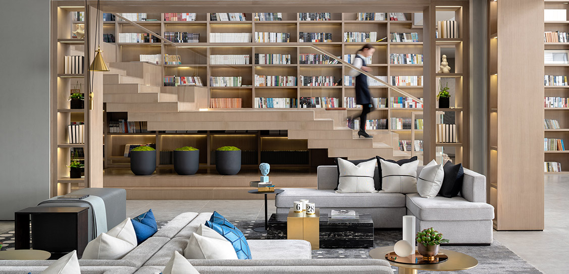 Endless Blue Life Hall - G&K International Design Institution