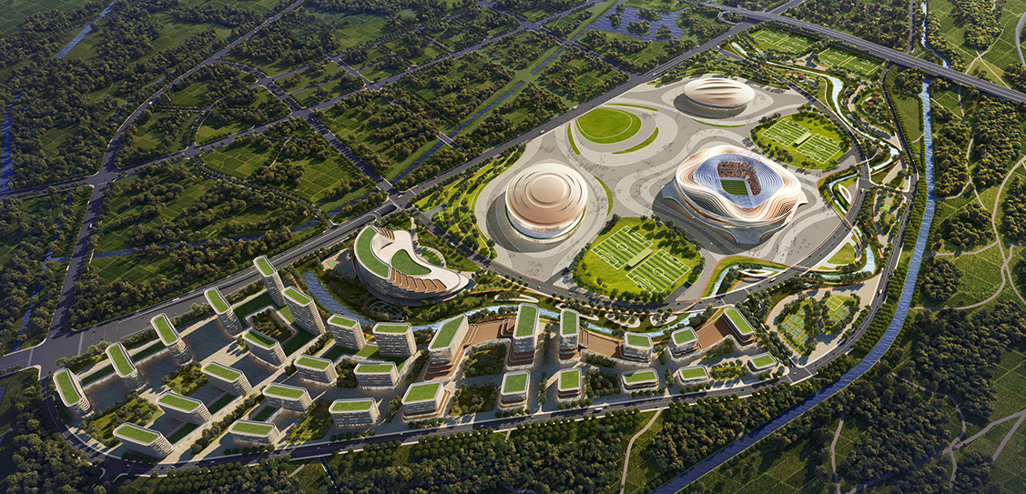 Soccer Arena of Huanghe Sports Centre