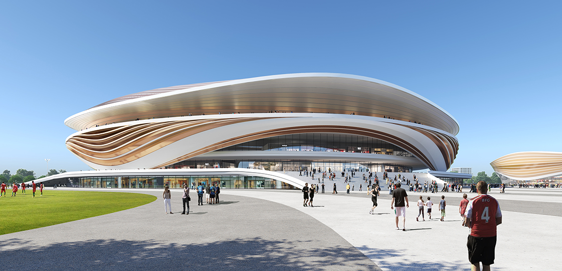 Soccer Arena of Huanghe Sports Centre