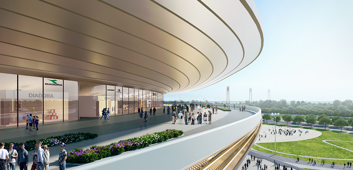 Soccer Arena of Huanghe Sports Centre