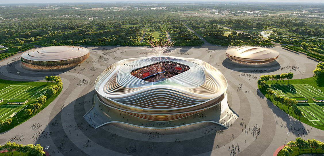 Soccer Arena of Huanghe Sports Centre