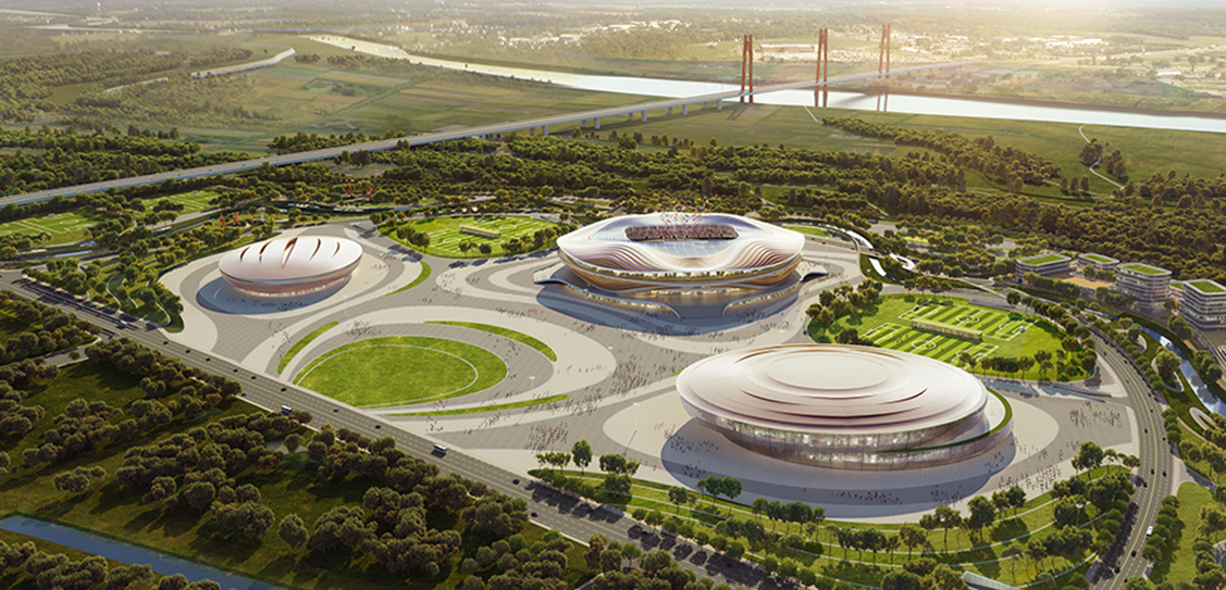 Soccer Arena of Huanghe Sports Centre