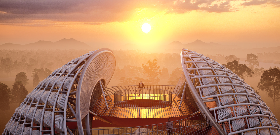 Observation Tower in Liyang