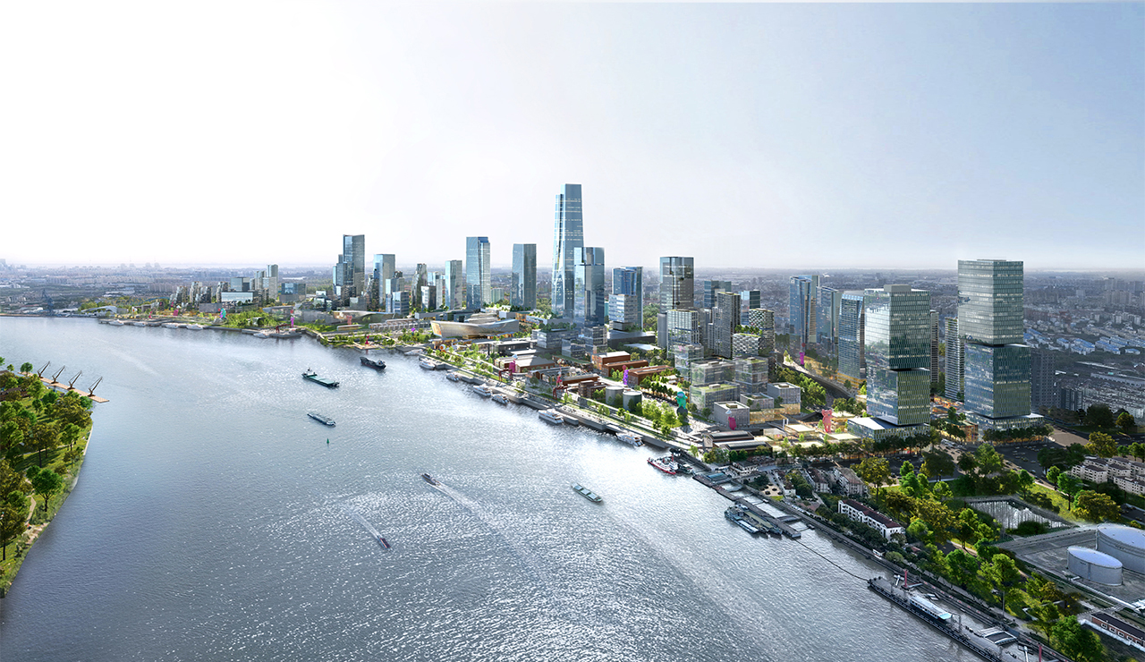 Shanghai Golden Bund Masterplan