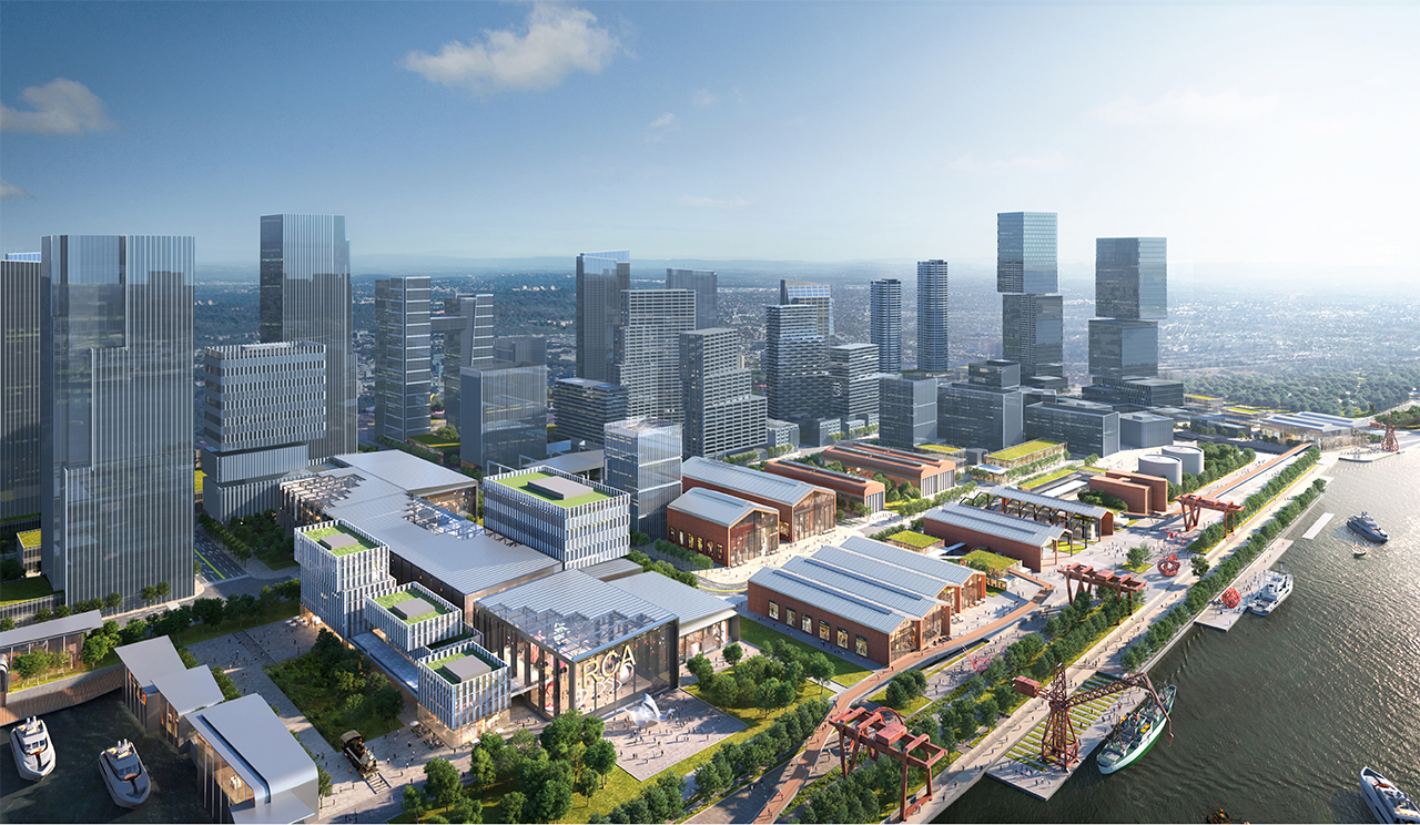 Shanghai Golden Bund Masterplan