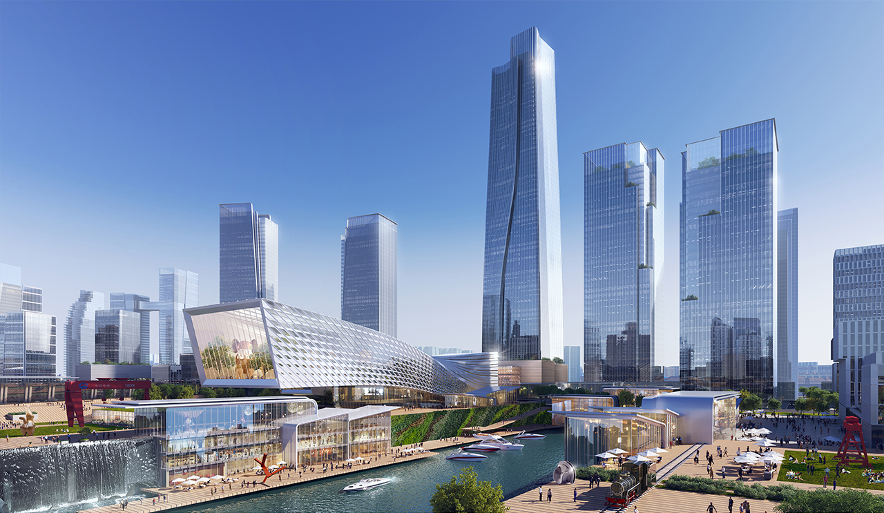 Shanghai Golden Bund Masterplan