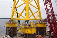 Gallery: Suction bucket foundation at Borkum Riffgrund 1 | Windpower ...