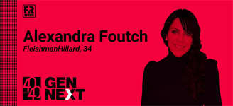 40 Under 40 2019 | Alexandra Foutch | PR Week