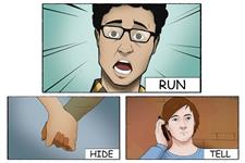 Graphic novel-style 'Run, Hide, Tell' counter-terror campaign to be ...