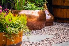 Chelsea container gardens feature Welsh Slate and Breedon Special ...