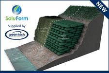 Green-tech launches new SoluForm MSE Soil Filled Bagwork | HortWeek