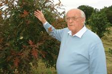 Master grafter - John Ravenscroft, owner, Cherry Tree Arboretum ...