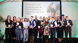 Inaugural Land-based and Environment Learner Awards 2023 award winners | HortWeek