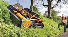 Grass cutting: Remote-controlled machines for safer mowing on slopes ...