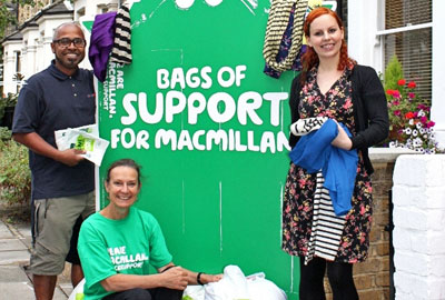 Macmillan Cancer Support launches doorstep clothes collection scheme ...