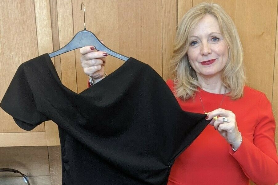 'Shouldergate' dress auction raises more than £20,000 for Girlguiding ...