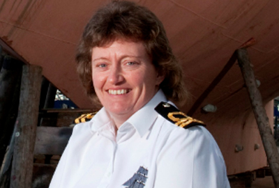 My Week: Angie Morris shows the youngsters her sails technique | Third ...