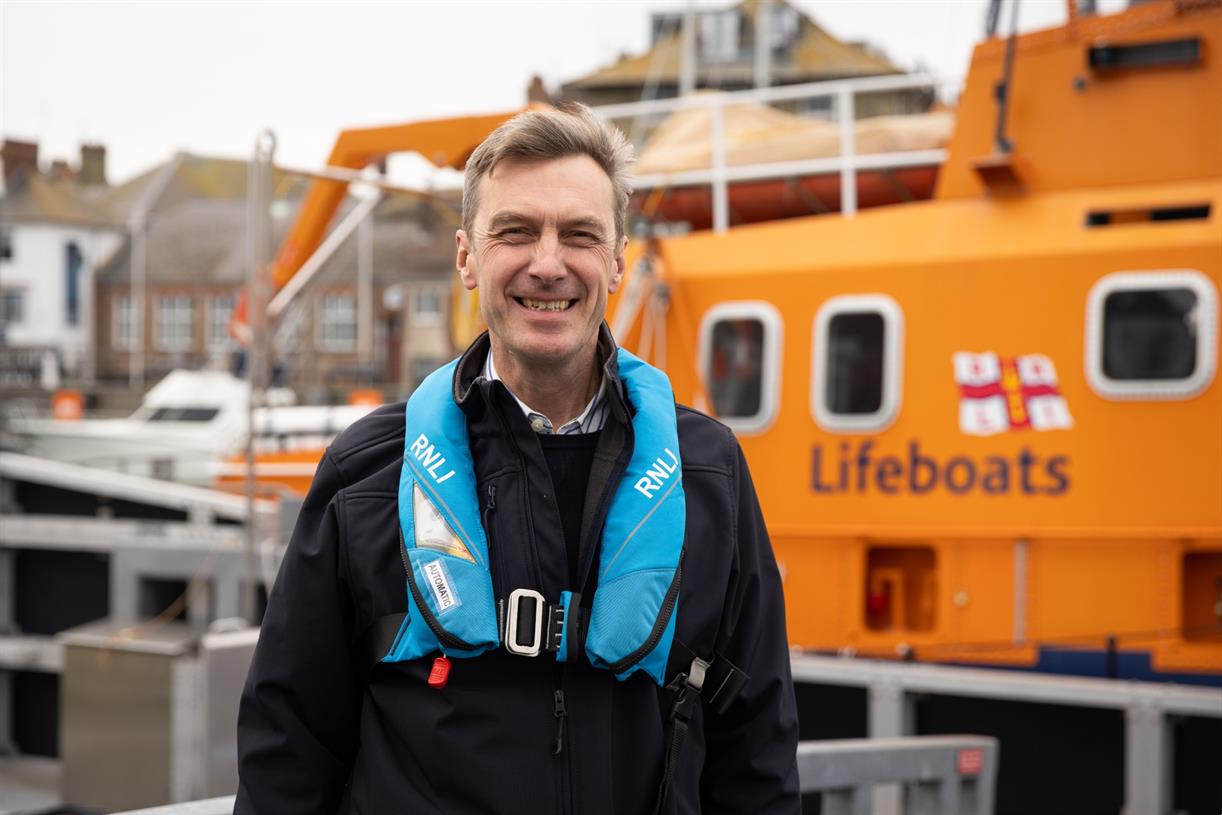 Formal naval commander appointed to lead the RNLI | Third Sector