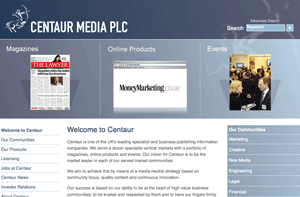 Centaur Media sees event revenue slide by over a quarter