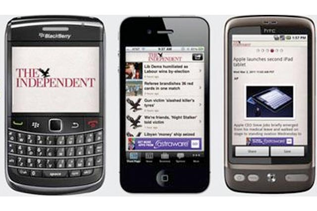 The Independent launches free smartphone app