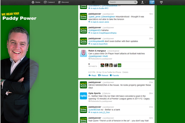 Paddy Power cites 'human error' after heart attack tweet criticism