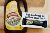 Marmite introduces spoof products in print and poster campaign