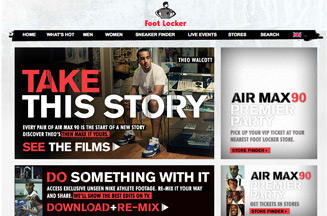 Foot Locker promotes Nike Air Max with campaign