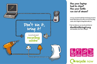 WRAP launches humorous small electricals recycling campaign | Campaign US