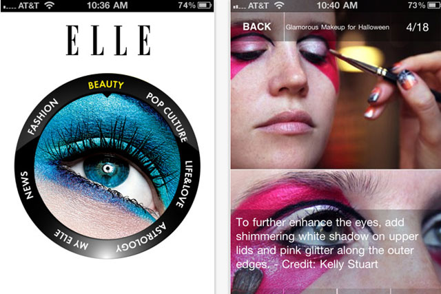 Hachette Filipacchi launches Elle iPhone app