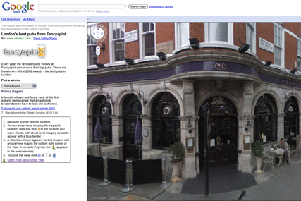 Google launches UK Street View service