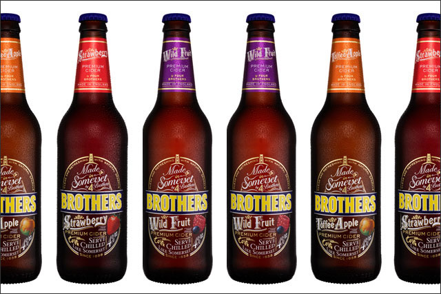 Brothers Cider unveils premium packaging