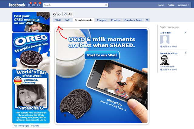 Kraft's Oreo makes Facebook record attempt | Campaign US