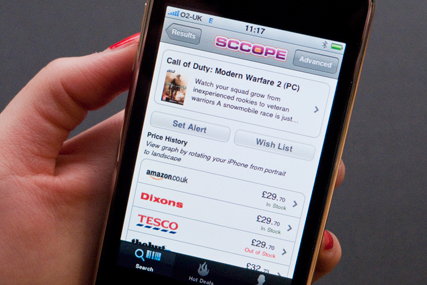 Barcode-scanning price comparison iPhone app tops paid-for charts ...