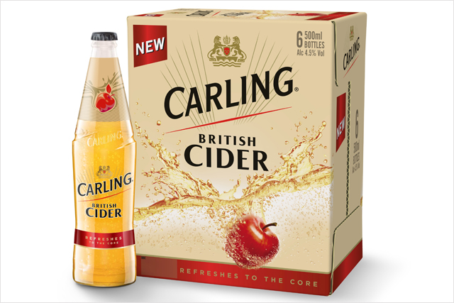 Carling to rival Stella Artois with cider launch