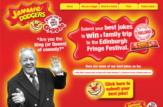 Cheggers enlists 'giggle booths' in Jammie Dodger Red Nose promotion ...