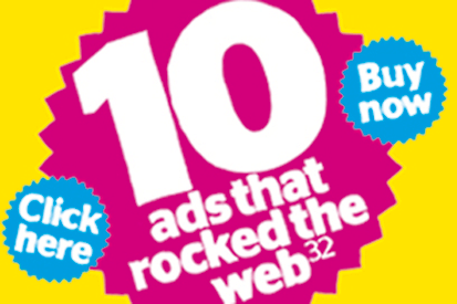 10 ads that rocked the web...