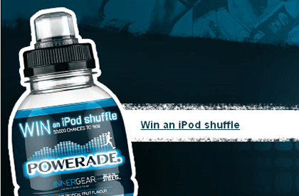 Powerade to offer 50,000 iPods as part of activity-led campaign