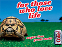 Tortoise stars in redesigned Diet Coke website | Campaign US
