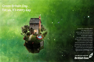 British Gas ad campaign attacks EDF Energy's 'Green Britain Day'