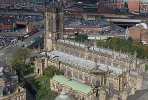 Manchester Cathedral makes its mark on city's event scene