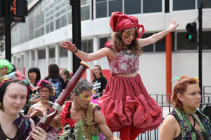 In pictures: Barbican's human trees