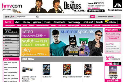 HMV to overhaul digital offerings following £7.7m 7digital buy