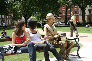 Bristol Harbour Festival launches with statue stunt: pictures