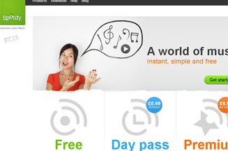 Spotify unveils mobile music playlist service