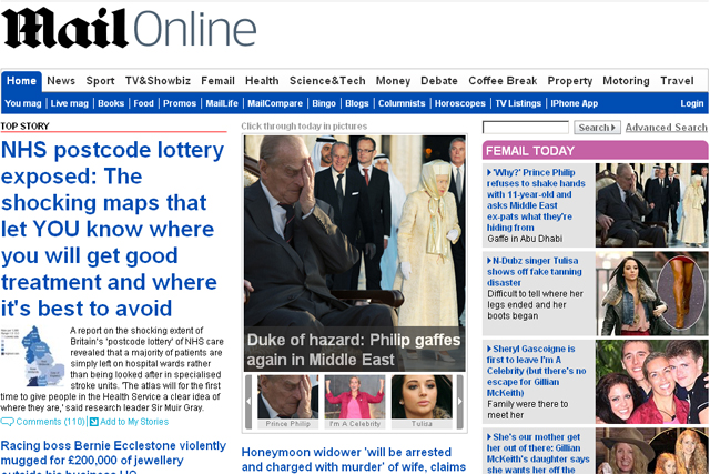 NEWSPAPER ABCES: MailOnline passes 50m monthly users