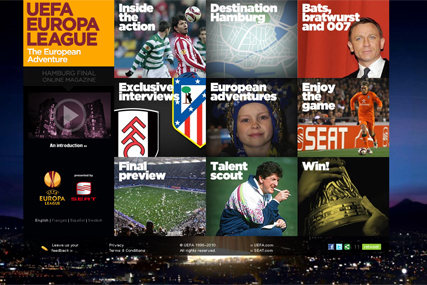 Digital magazine backs UEFA Europa League final | Campaign US