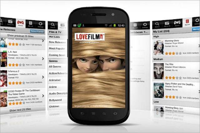 LoveFilm launches first Android app
