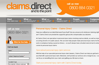 Claims Direct rebranded with TV and online marketing | Campaign US
